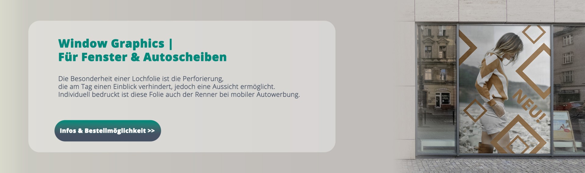 Fensterfolie | innen durchsichtig von außen blickdicht | SalierDruck ...